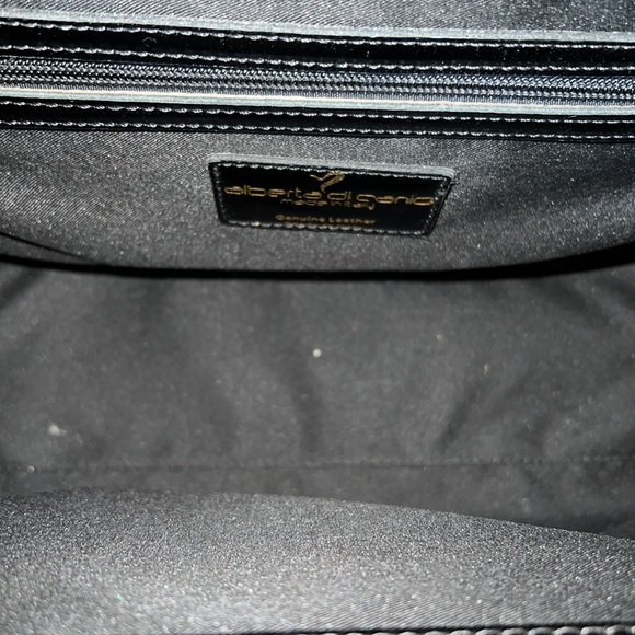 alberto di canio | Bags | Vintage Alberto Di Canio Large Italy Black ...